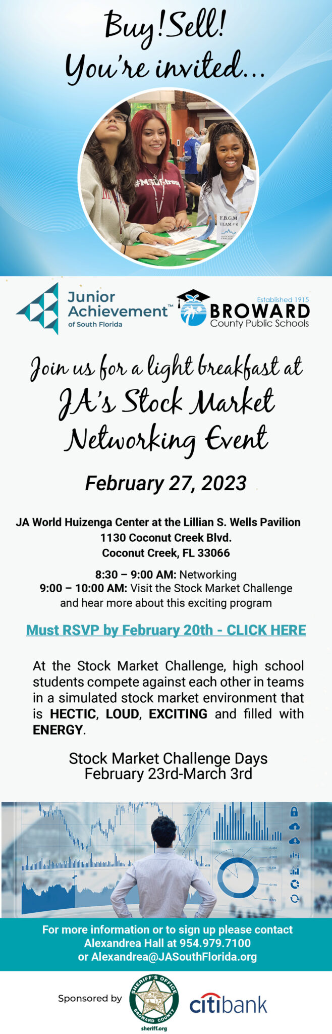 Broward County Students Compete in Stock Market Challenge